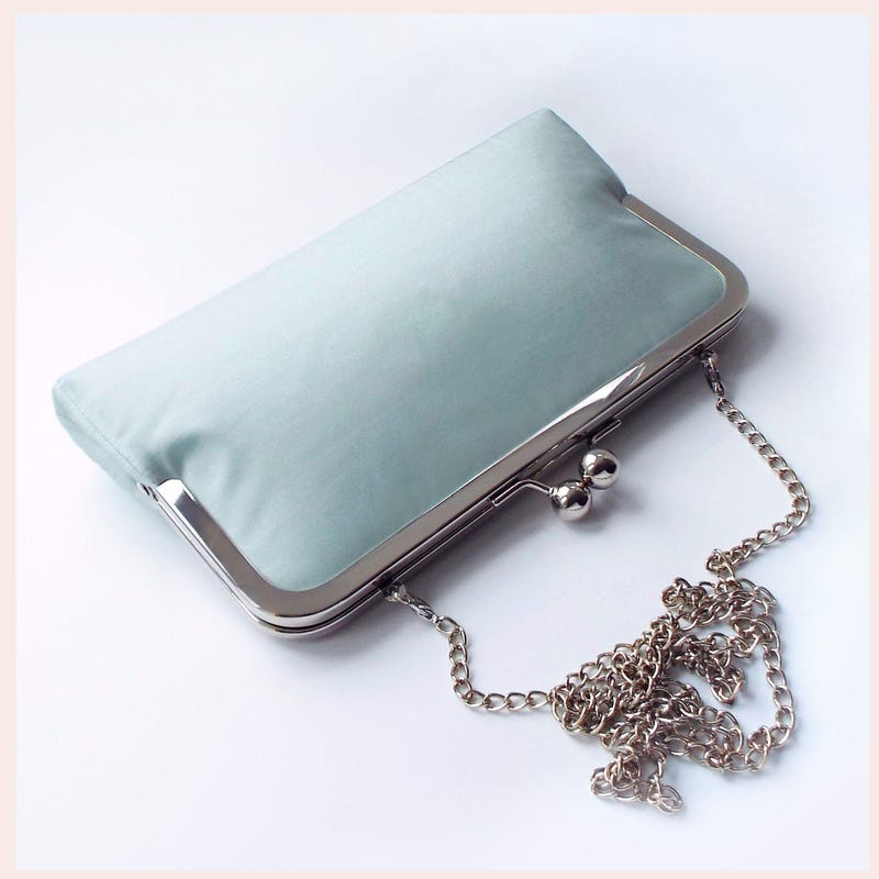 Light Blue Clutch - Etsy