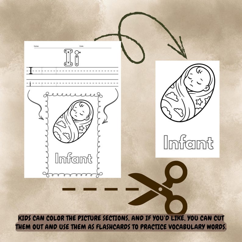 Letter I Worksheets | Coloring PDF | Phonics & Beginning Sounds ...