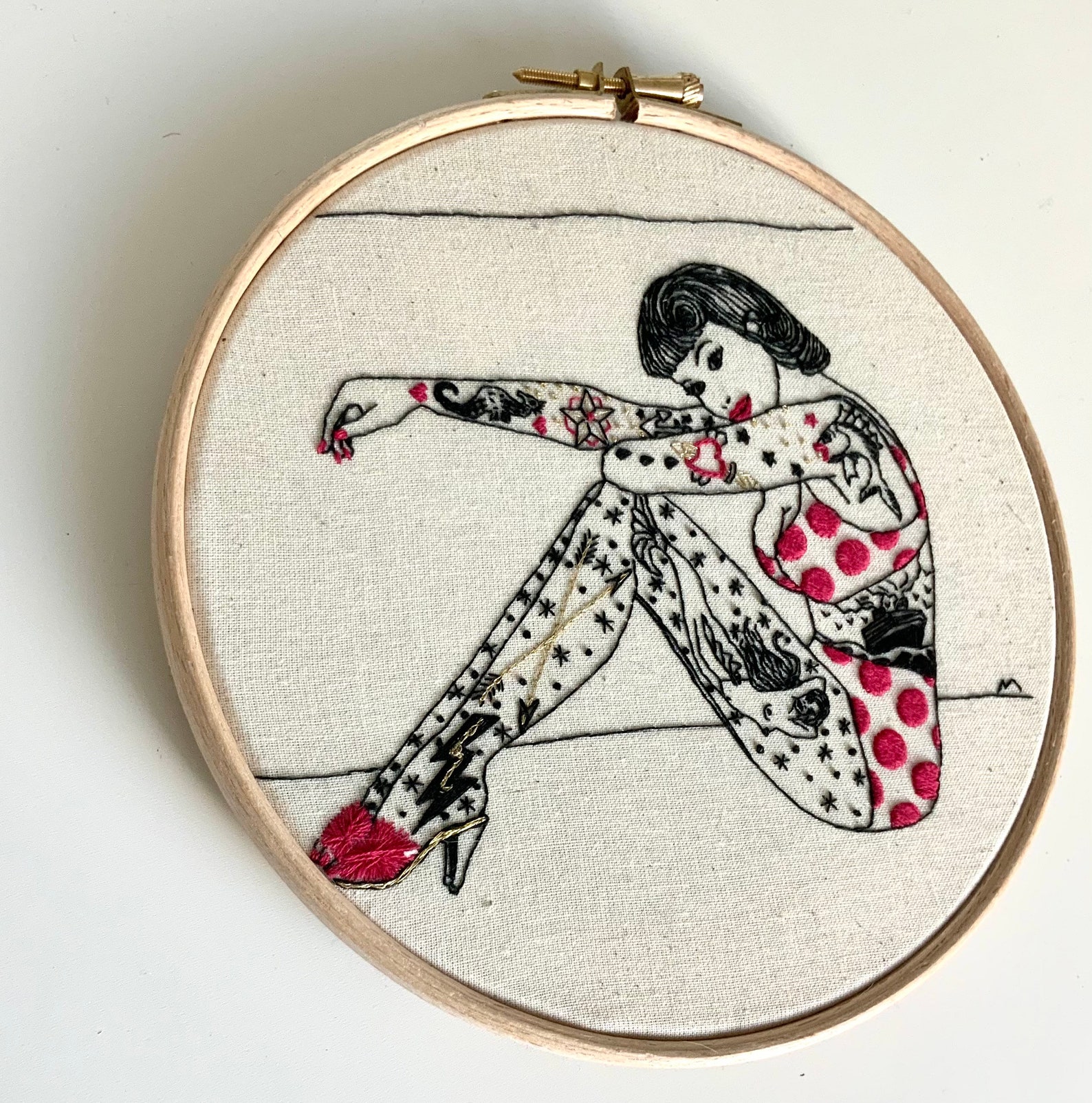 Modern Embroidery Kit DIY Kit Hand Embroidery Pattern - Etsy