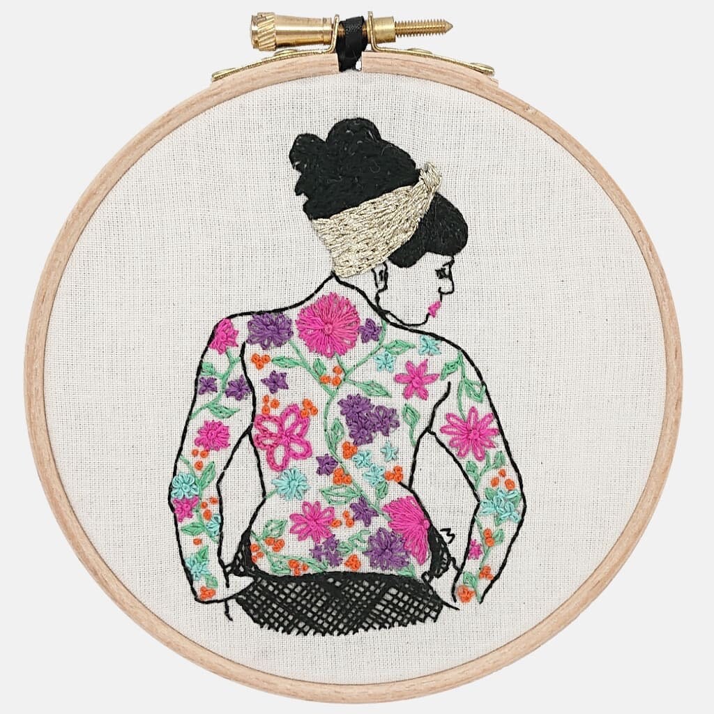 Patron et Tutoriel de Broderie Moderne, fichier PDF (en Français) à ...