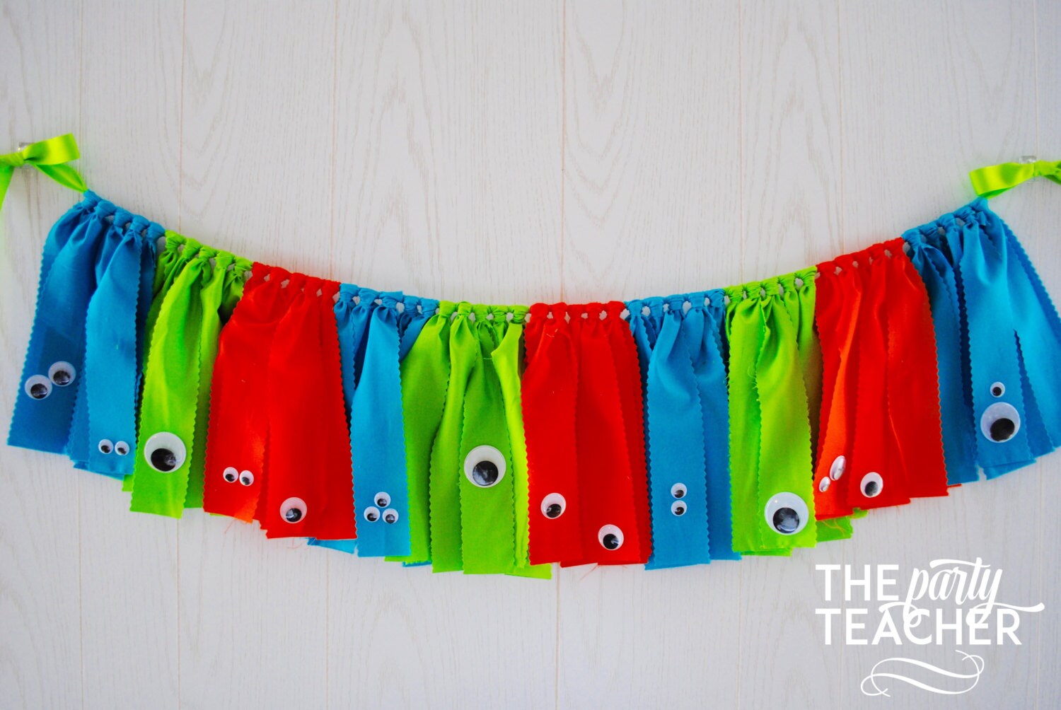 Monster Fabric Bunting Monster Fabric Garland Monster | Etsy