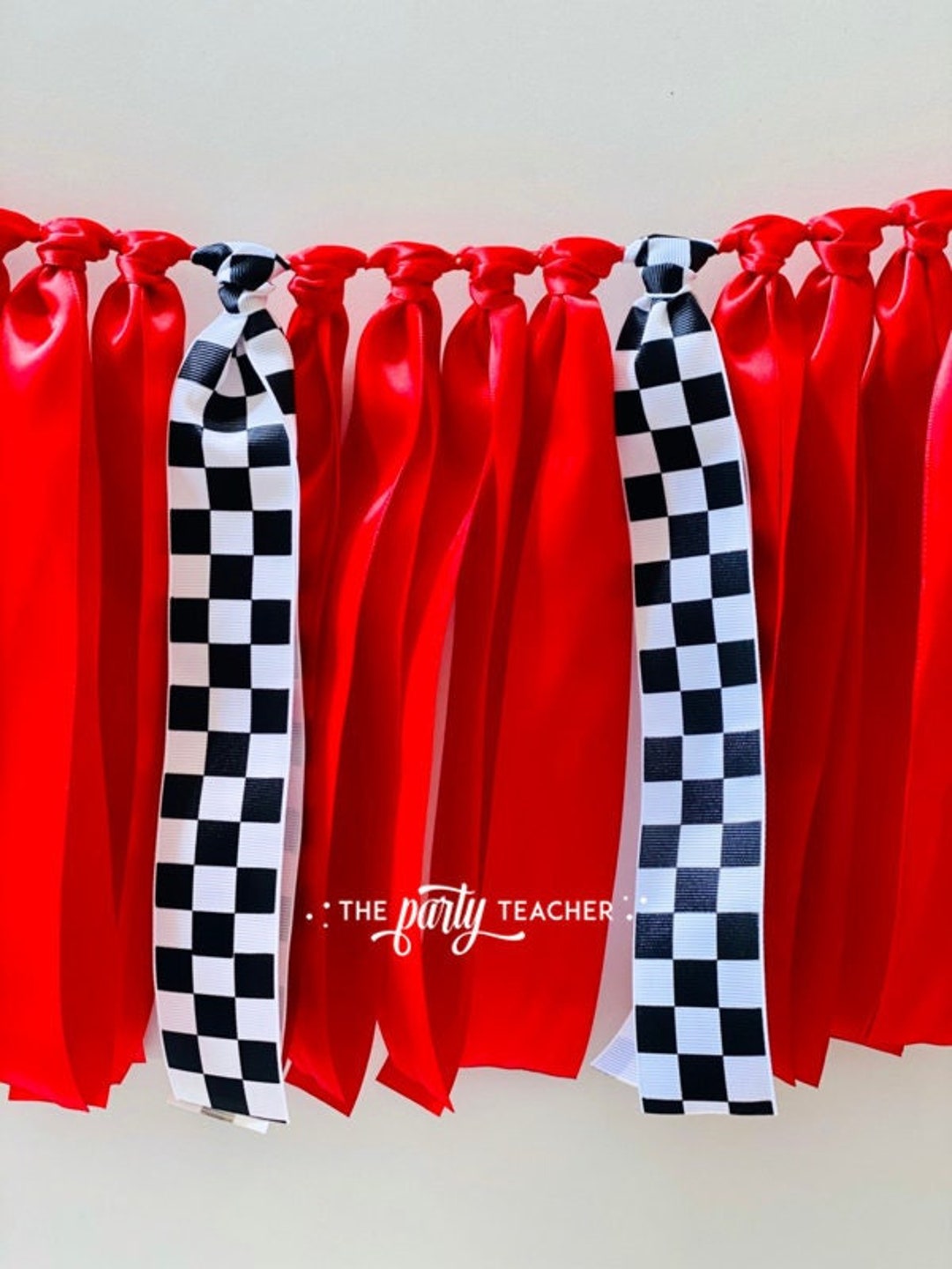 Race Car Ribbon Bunting Race Car Garland Race Car Bunting - Etsy