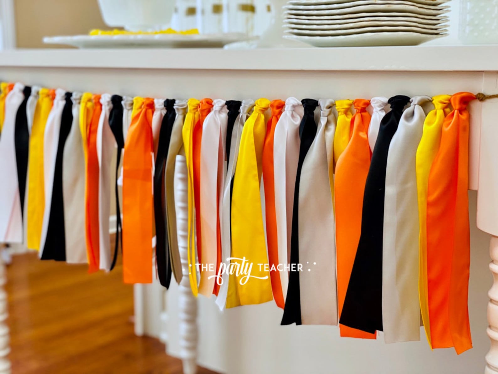 Construction Ribbon Bunting Construction Garland - Etsy