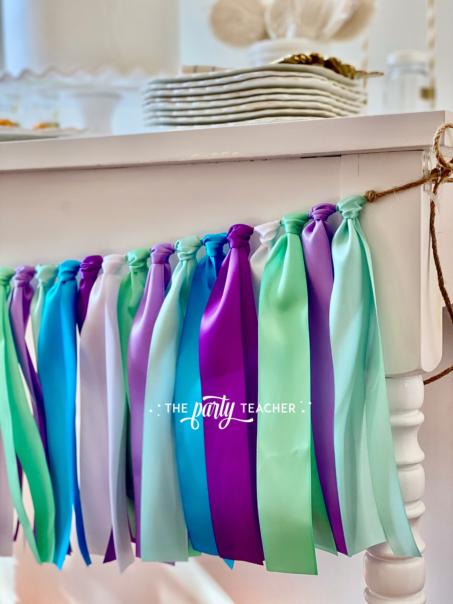 Mermaid Bunting Mermaid Garland Mermaid Party Mermaid | Etsy