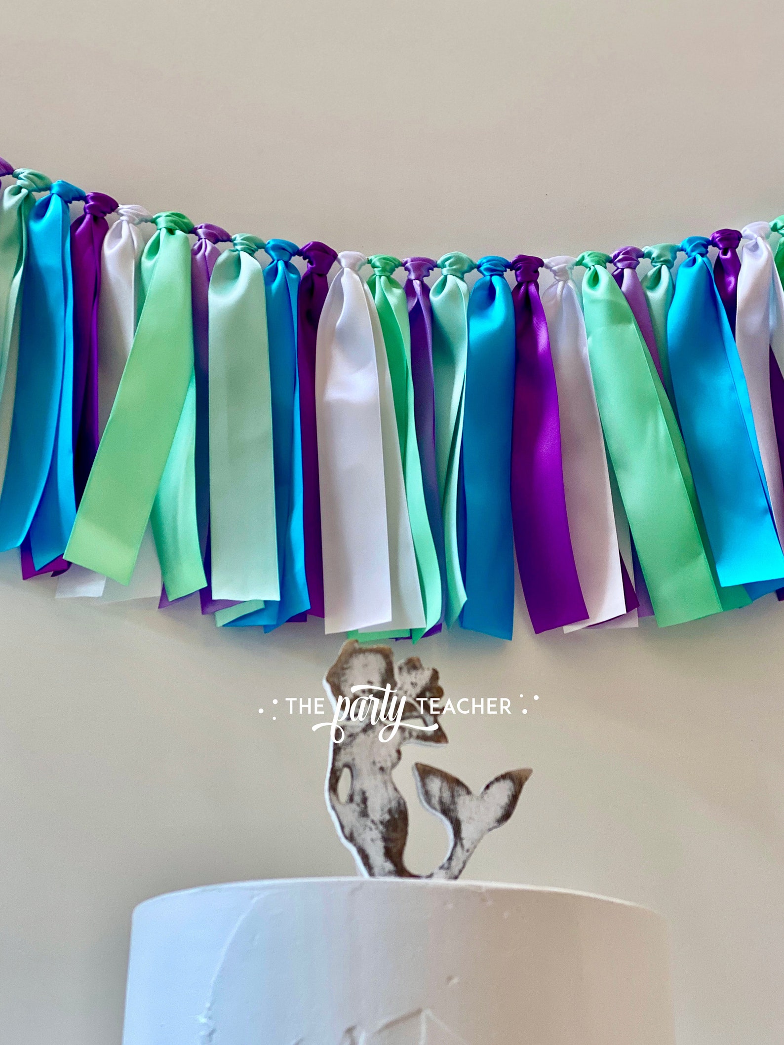 Mermaid Bunting Mermaid Garland Mermaid Party Mermaid | Etsy