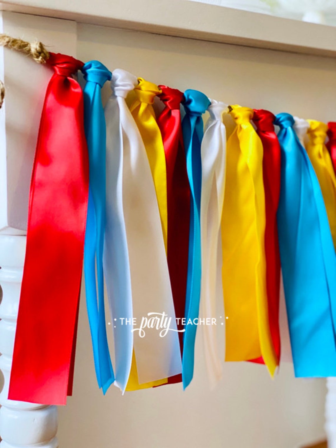 Circus Ribbon Bunting Circus Ribbon Garland Circus Bunting | Etsy