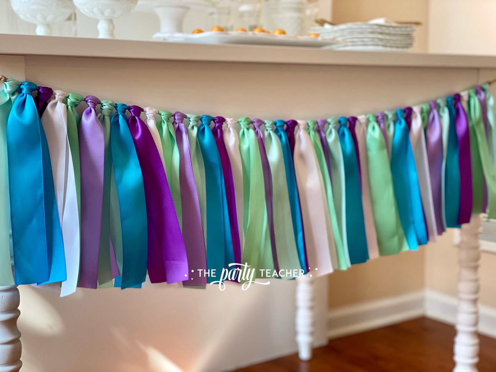 Mermaid Bunting, Mermaid Garland, Mermaid Party Decor, Mermaid Birthday ...