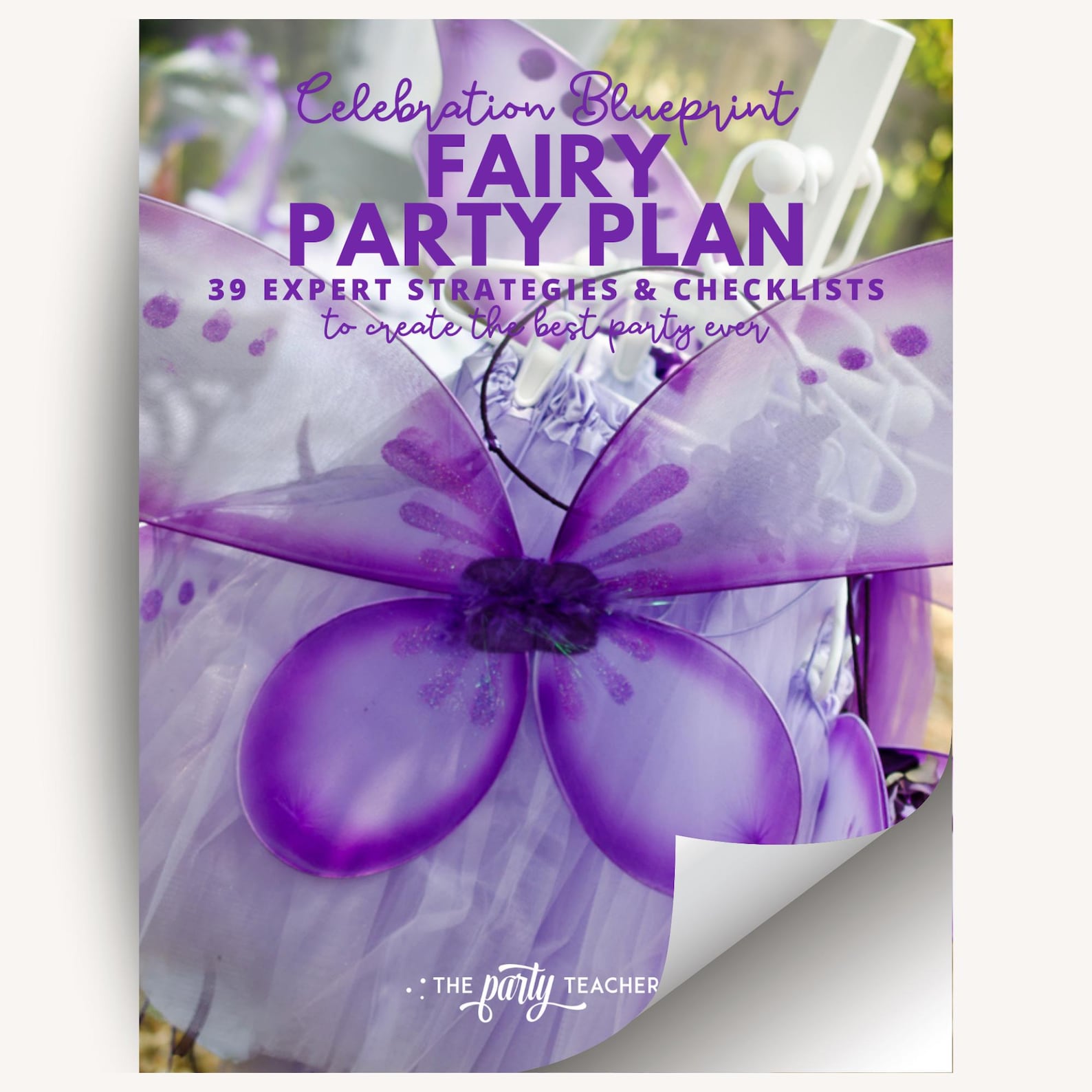 Flower Fairy Birthday Party Plan: DIY Guide & Organizer Ages 3+ (PDF ...