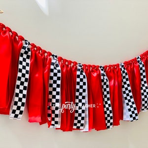 Race Car Ribbon Bunting Race Car Garland Race Car Bunting - Etsy