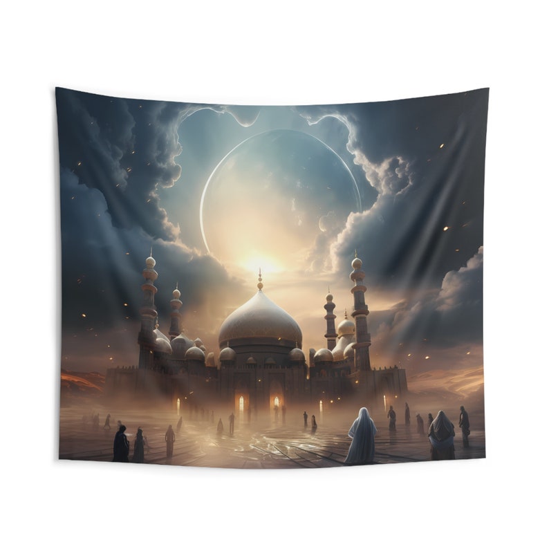 Islamic Tapestry mosque Islamic Wall Tapestry islamic Wall Hanging ...