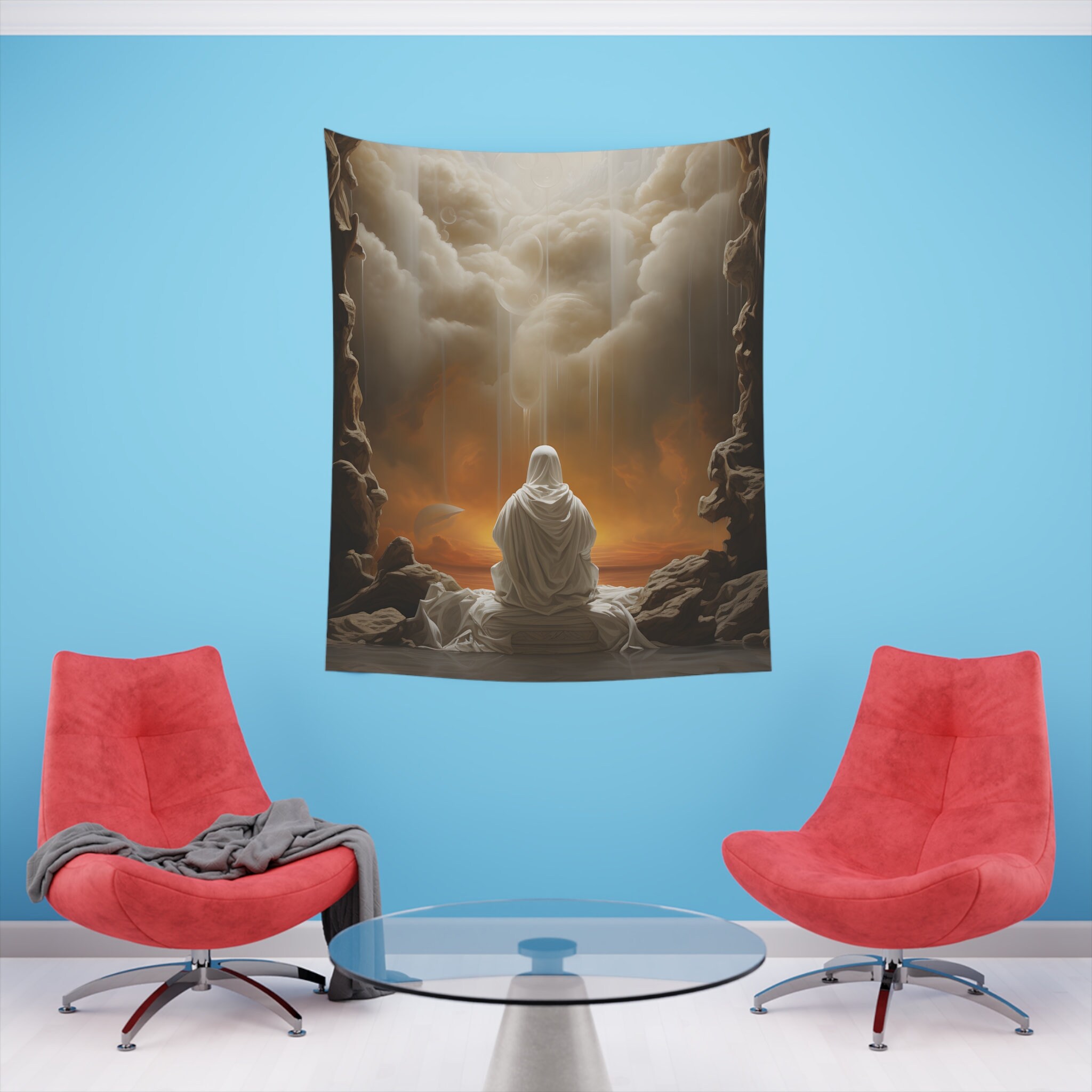 Islamic Tapestry islamic Wall Hanging islamic Art spiritual Tapestry ...