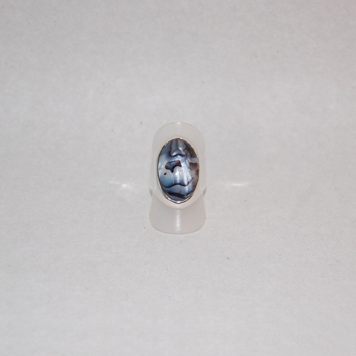 Sea Shell Ring Organic Jewelry Real Hammershell Ring Silver - Etsy