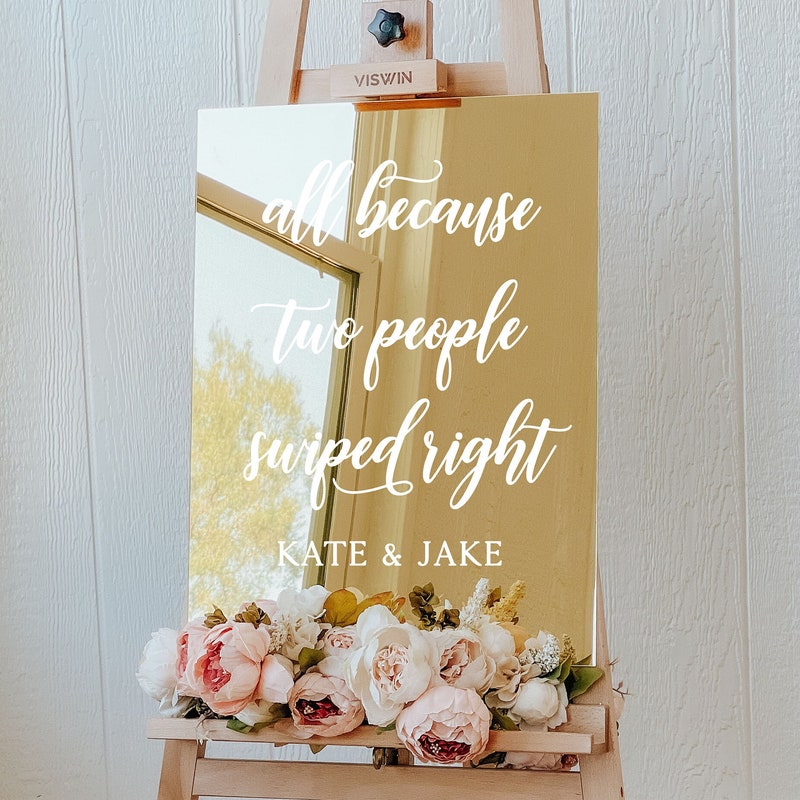 All Because Signs - Etsy