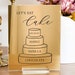 Let's Eat Cake Acrylic Mirror Sign | Cake Mirror Sign | Table Acrylic ...