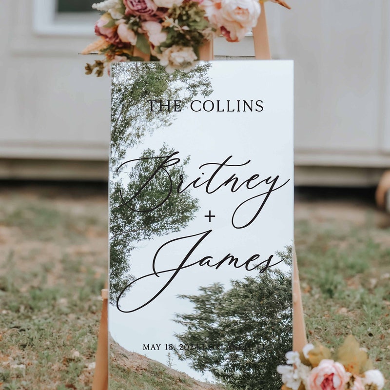 Mirror Welcome Sign - Etsy