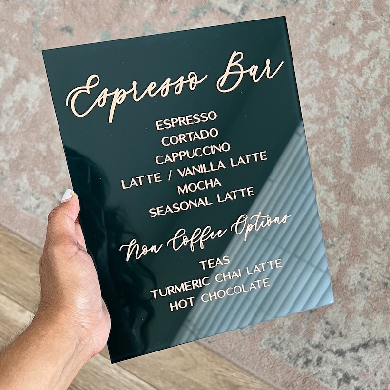 Coffee Bar Sign - Etsy