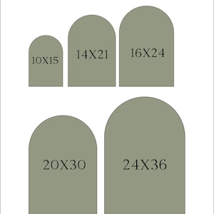 Arch Welcome Sign With Custom Logo | Modern Welcome Sign | Boho Wedding ...