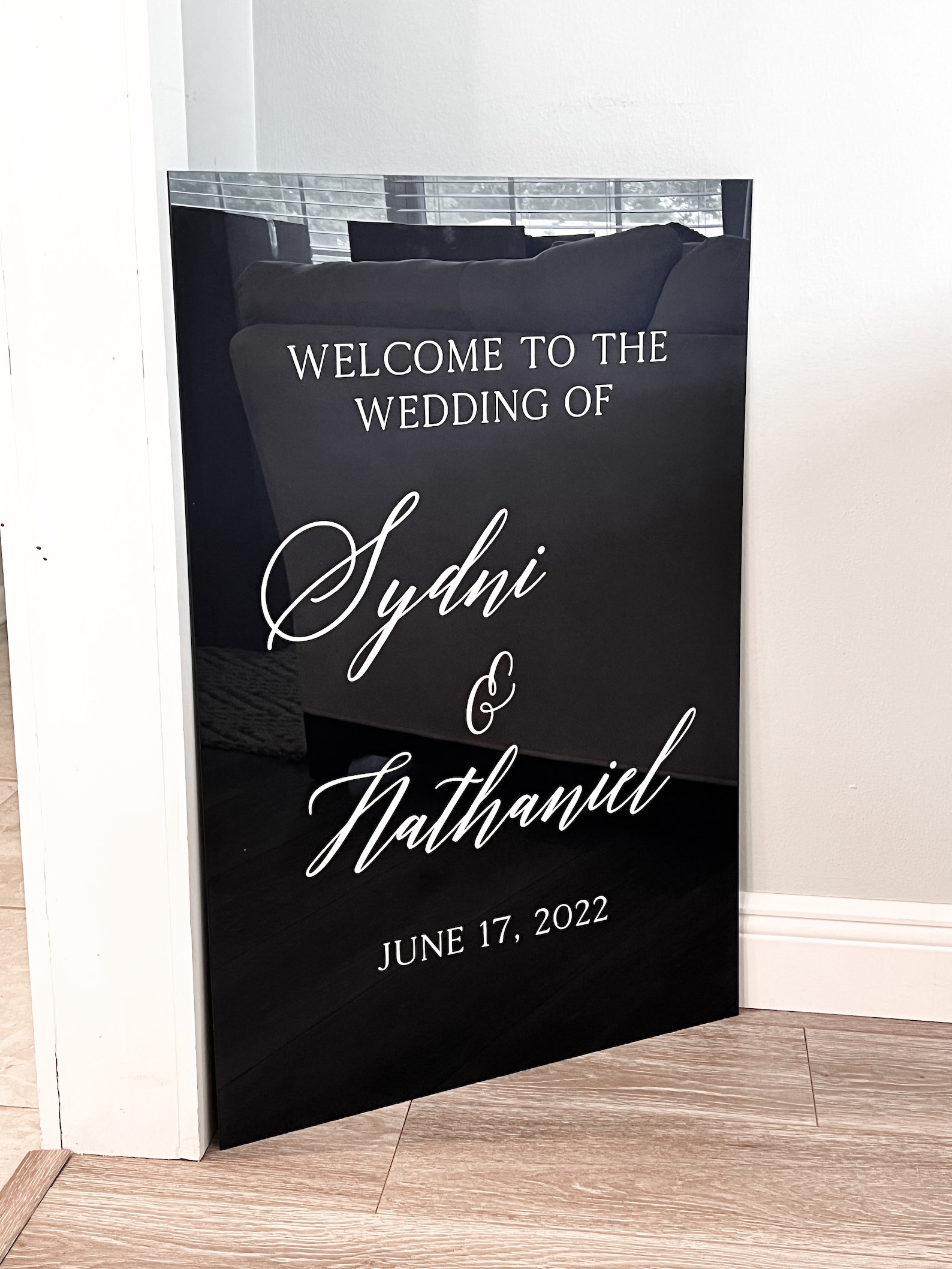 Modern Calligraphy Welcome Sign Wedding Signage WS34 - Etsy