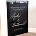 Modern Calligraphy Welcome Sign | Wedding Signage - WS34 - Etsy