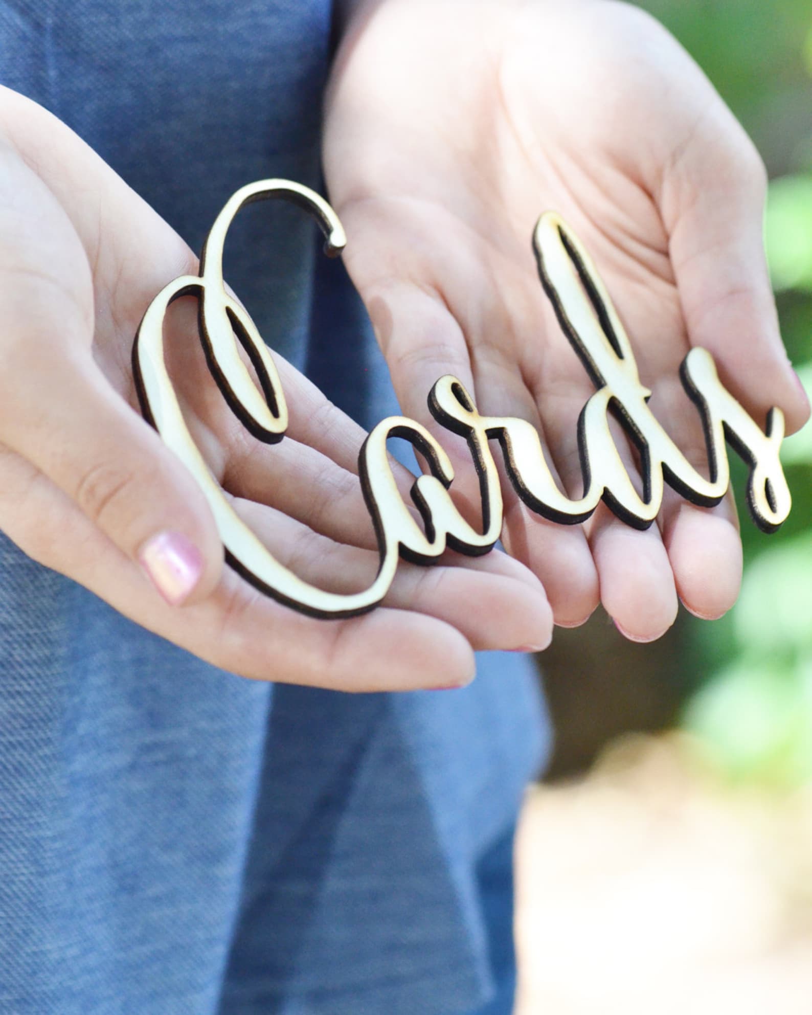 Wooden Cards Sign DIY Wooden Cards Cutout | Etsy