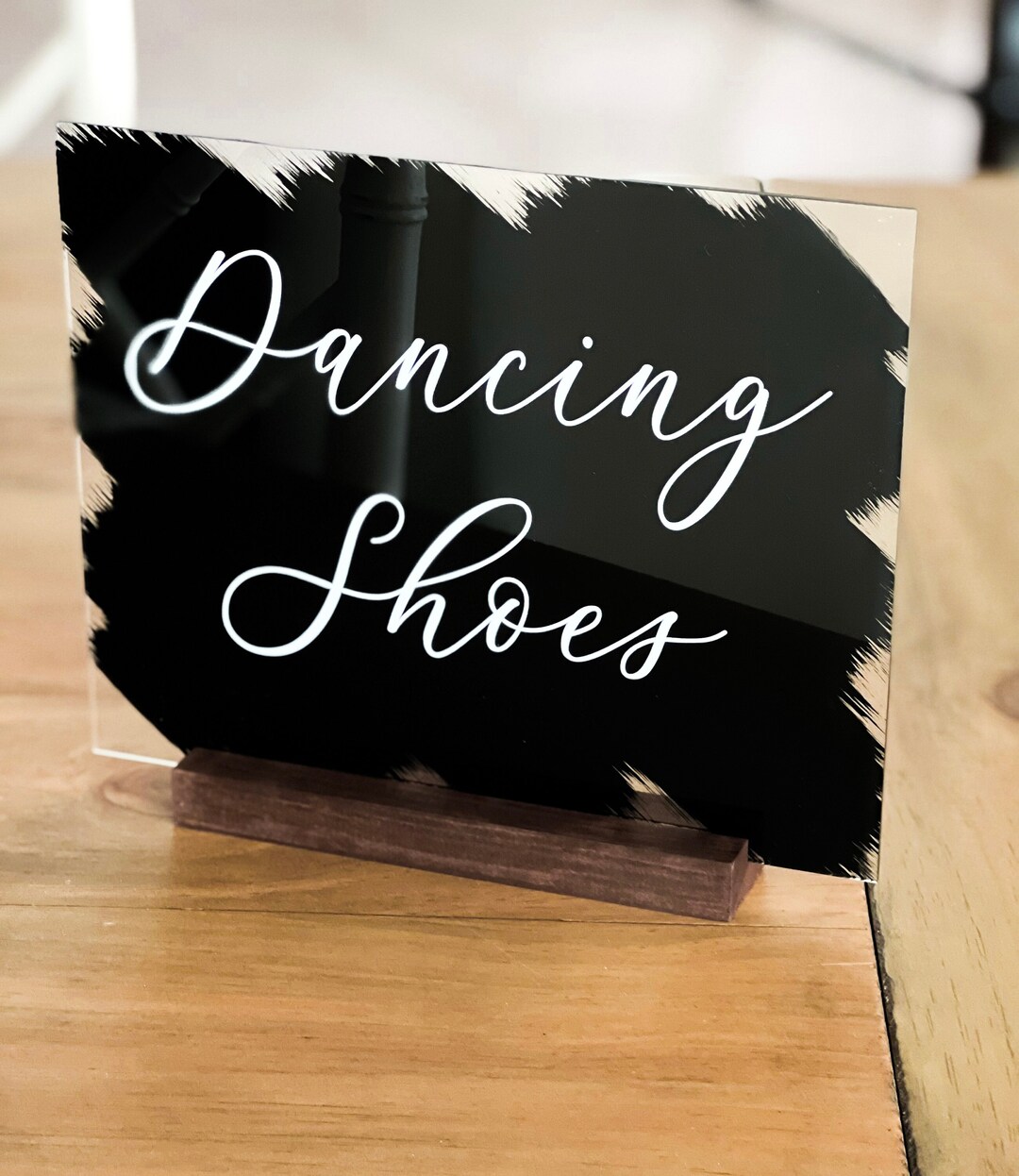 Dancing Shoes | Acrylic Signs | Painted Acrylic Sign - TS14 - Etsy