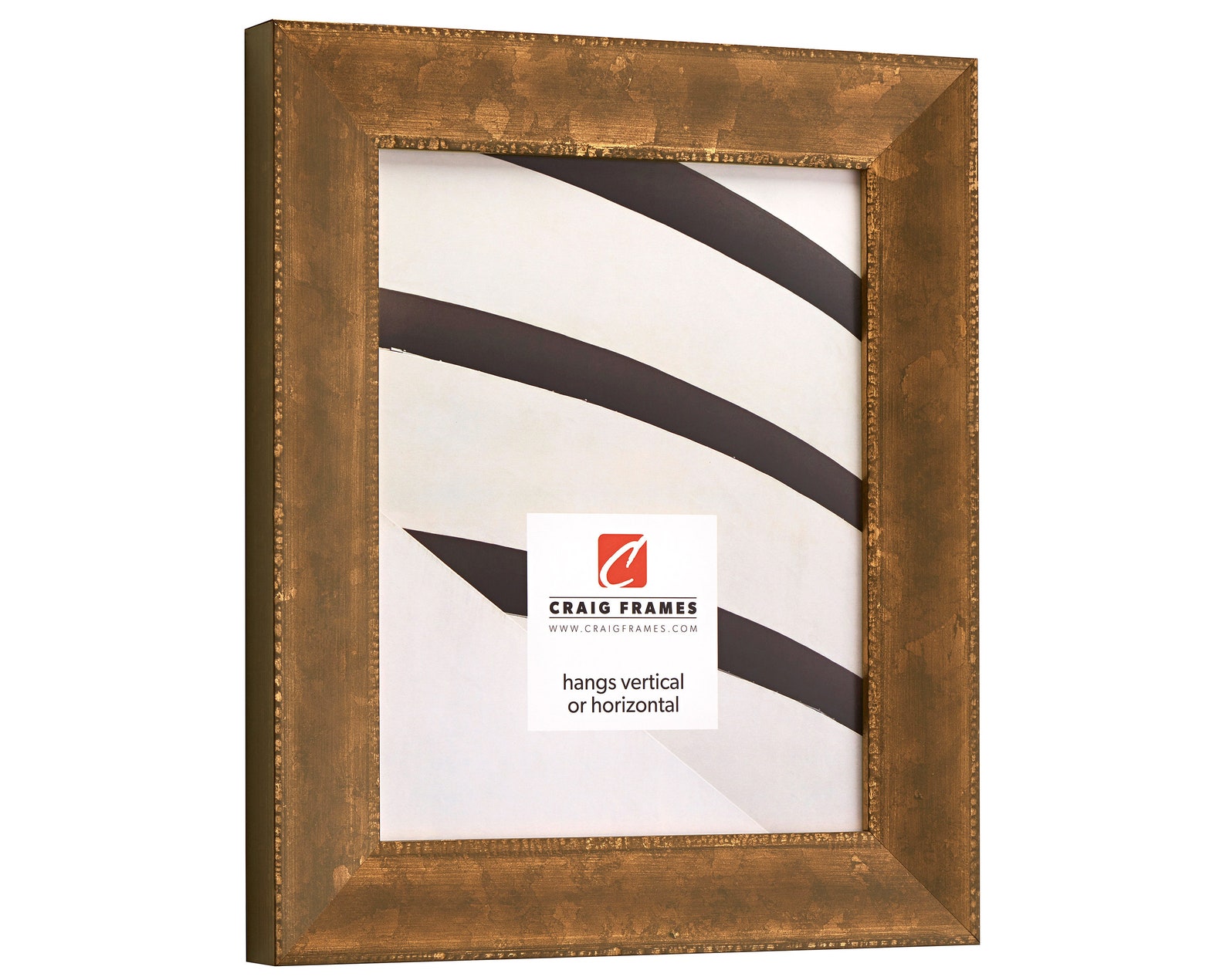 Patina 175, Distressed Copper Picture Frame, 1.625" Wide, 35 Common ...
