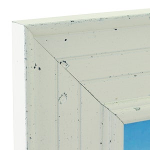 Chesapeake, Weathered Off-white Picture Frame, 3" Wide, 35 Common Sizes ...