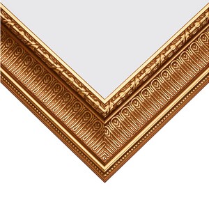 Maximus, Ornate Roman Gold Picture Frame With Single White Mat, 2.625 ...