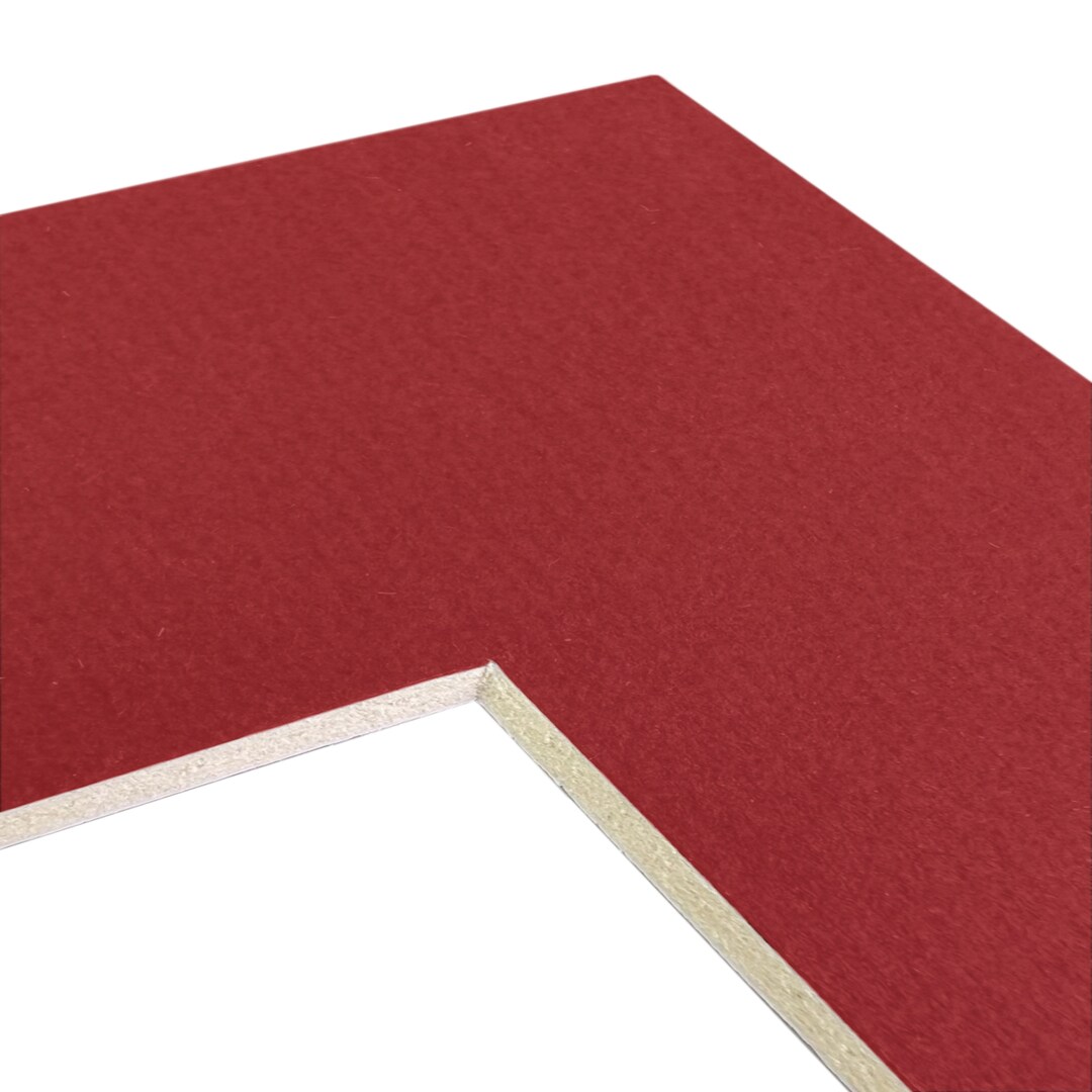 Craig Frames B153 Pre-cut Mat Board, Various Sizes, Brick Red - Etsy