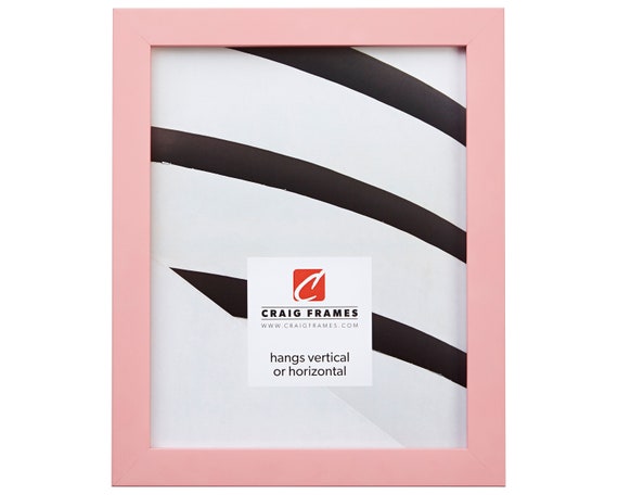 Confetti Modern Light Pink Picture Frame .875 Wide 70 - Etsy