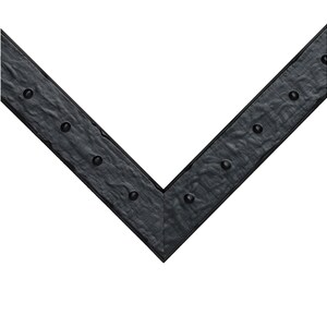 Rivet, Asphalt Black Picture Frame, 1.25" Wide, 70 Sizes (8729) Craig ...