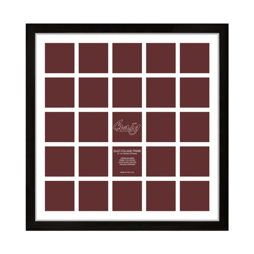 Contemporary Gallery Black Picture Frame 22x22 Inch Single - Etsy