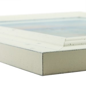 Chesapeake, Weathered Off-white Picture Frame, 3" Wide, 35 Common Sizes ...