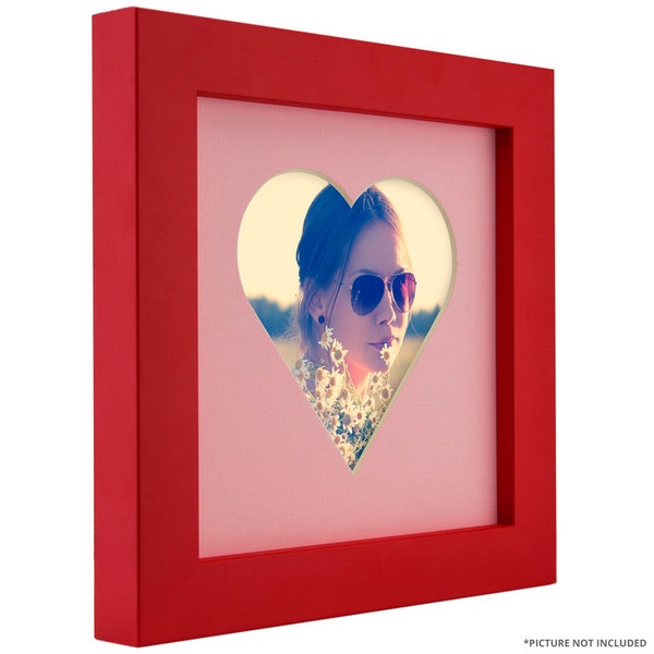 Heart Mat for Picture Frame - Etsy