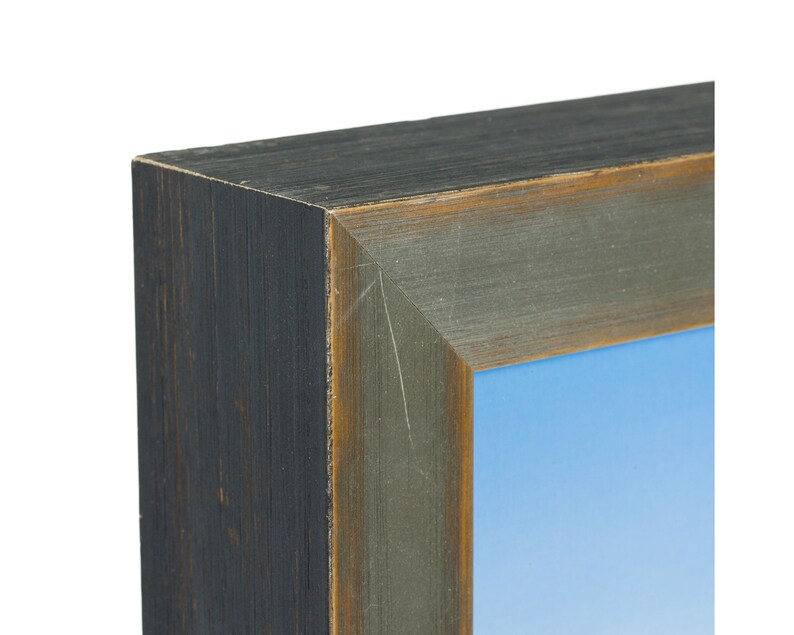 Siena, Silver Luminos Picture Frame, Tall Profile, 1" Wide, 35 Common ...