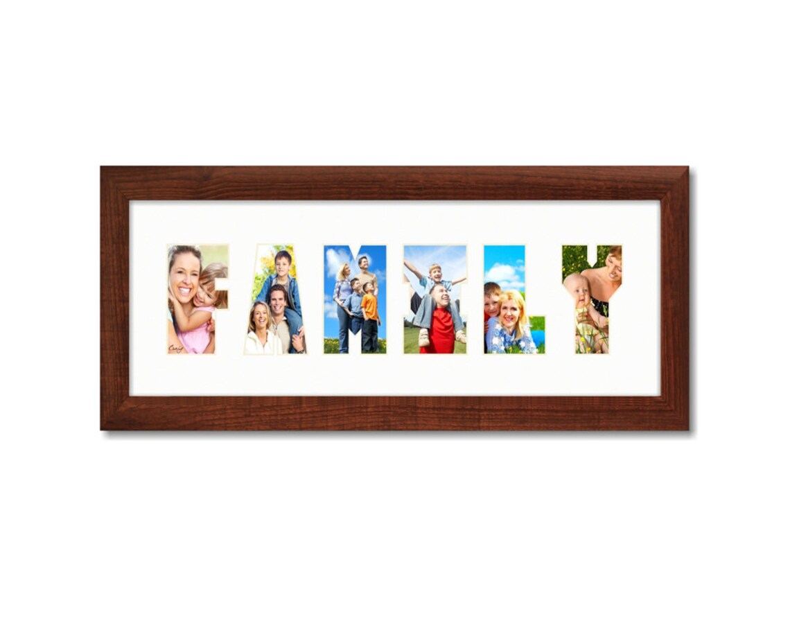 Contemporary Modern Honey Brown Picture Frame 6x18 Inch - Etsy