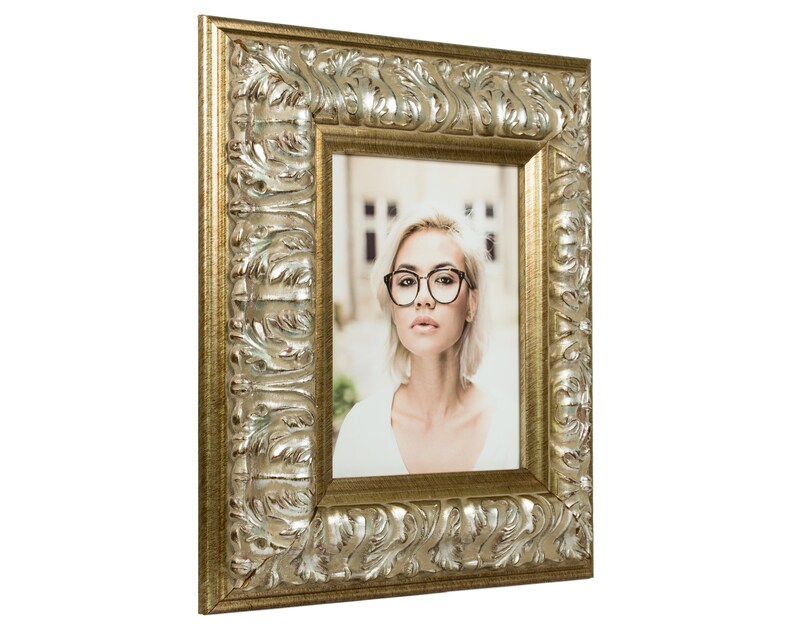 Barroco Antique Silver Baroque Picture Frame 3.6 Wide - Etsy
