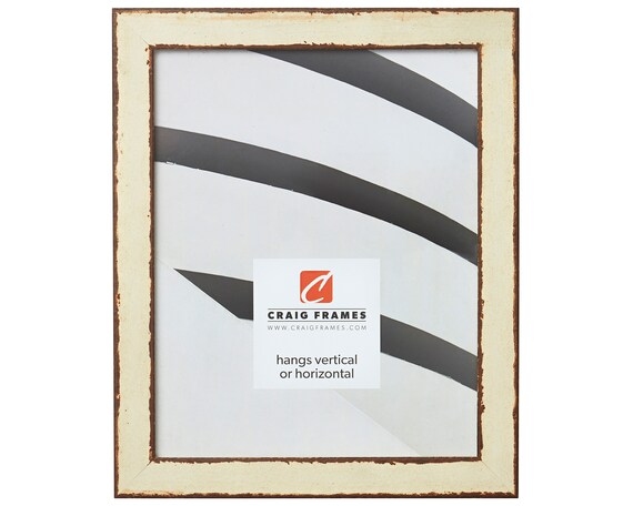 Ferro Rusted Ivory off White Picture Frame 1 Wide 35 - Etsy