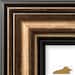 Sonora, Copper and Black Picture Frame, 16x16 Inch, Single White Mat ...