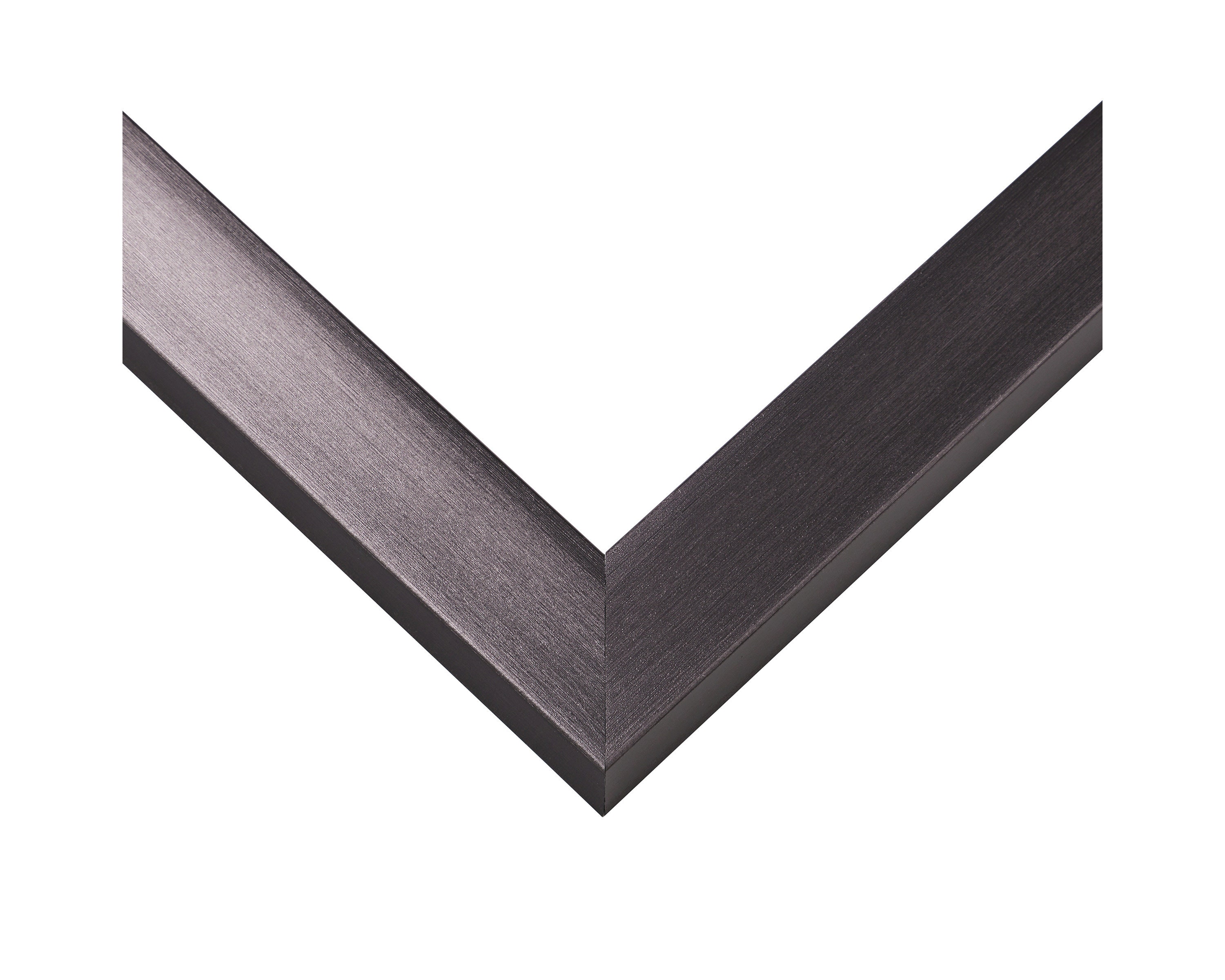 Modern Aesthetics 125 Brushed Charcoal Picture Frame | Etsy