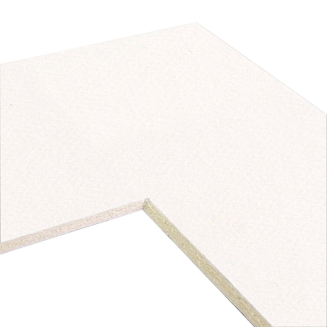 Craig Frames B133 Pre-cut Mat Board, Various Sizes, Seashell White - Etsy