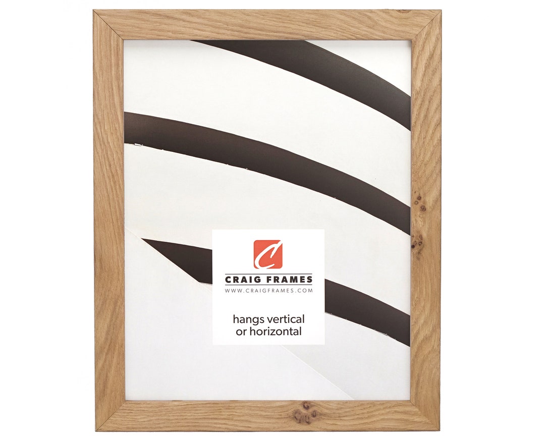 Farmhouse Essentials Tall, Light Brown Picture Frame, .75" Wide, 35 ...