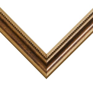 Stratton, Aged Bronze Picture Frame With Single Opening White Mat, .75 ...