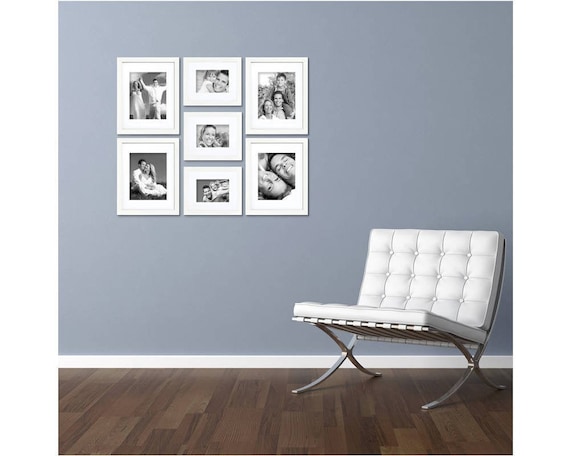 White Gallery Frame Set