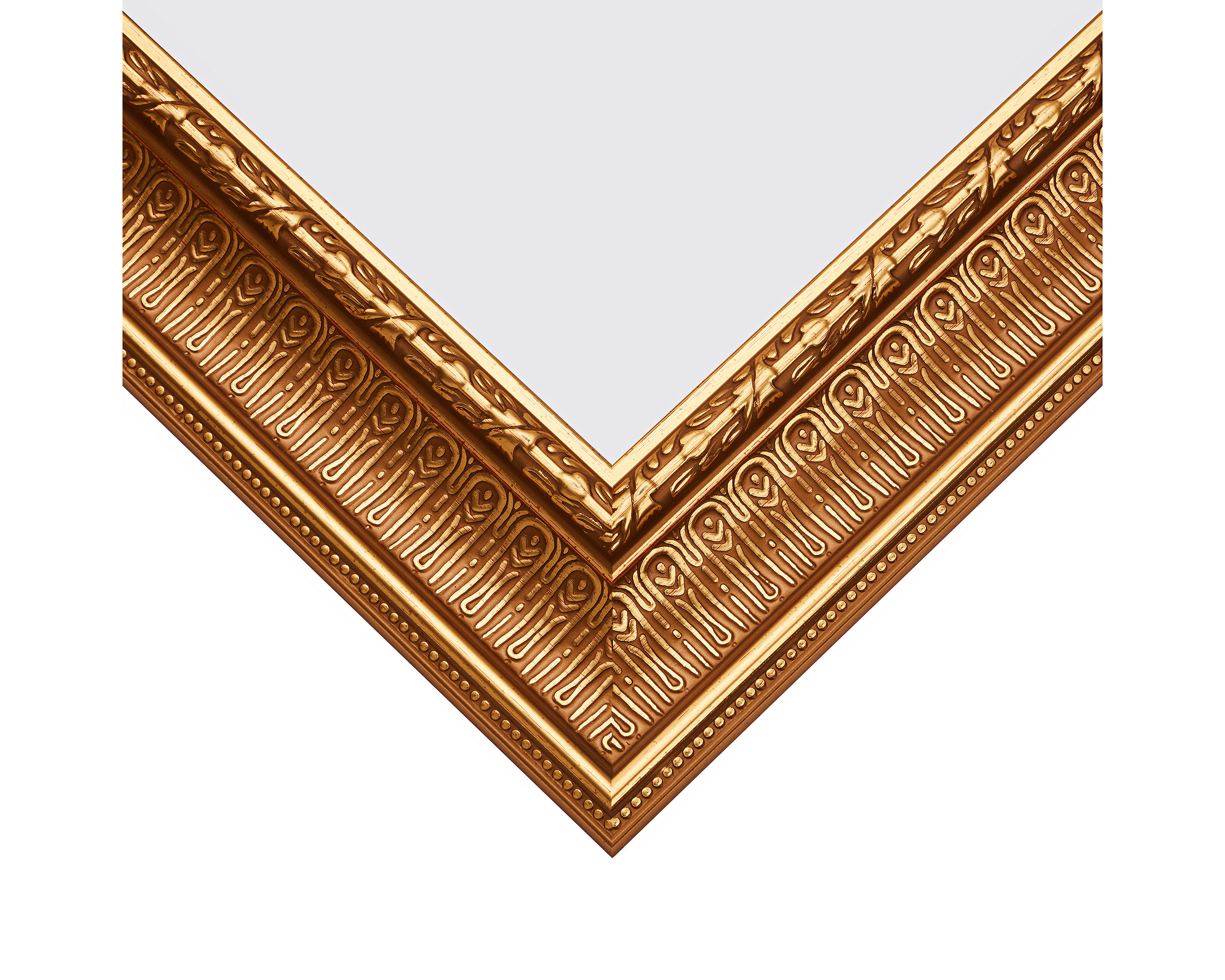 Maximus, Ornate Roman Gold Picture Frame, 2.625" Wide, 35 Common Sizes ...