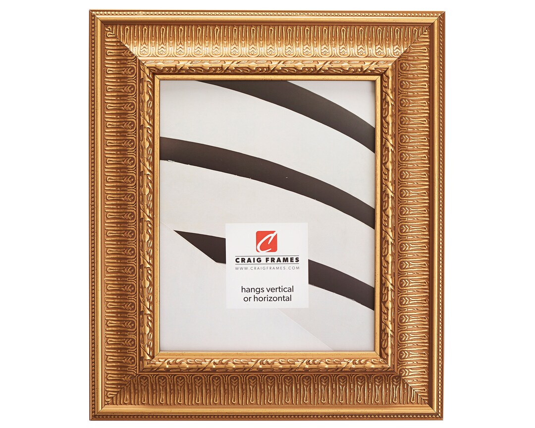 Maximus, Ornate Roman Gold Picture Frame, 2.625" Wide, 35 Common Sizes ...