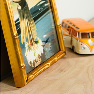 Vintage Bamboo Gold Picture Frame, 11x14 Inch, .625" Wide (85761114 ...