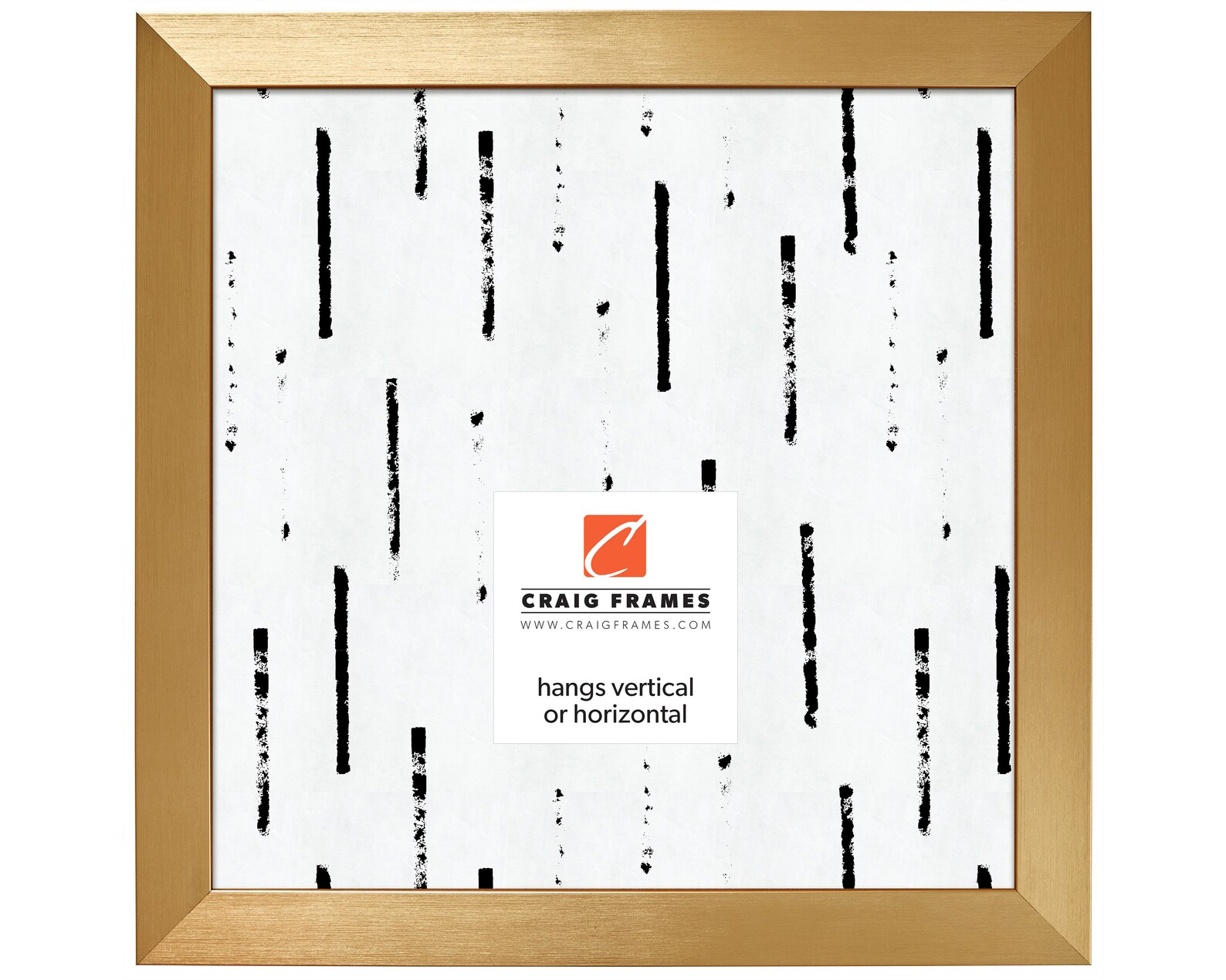 Modern Aesthetics 150 Brushed Gold Picture Frame 1.5 - Etsy