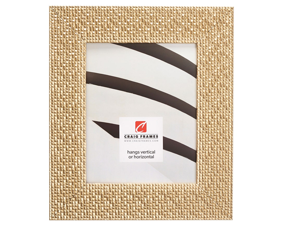 Glimmer, Champagne Gold Picture Frame, 2.375" Wide, 35 Common Sizes ...