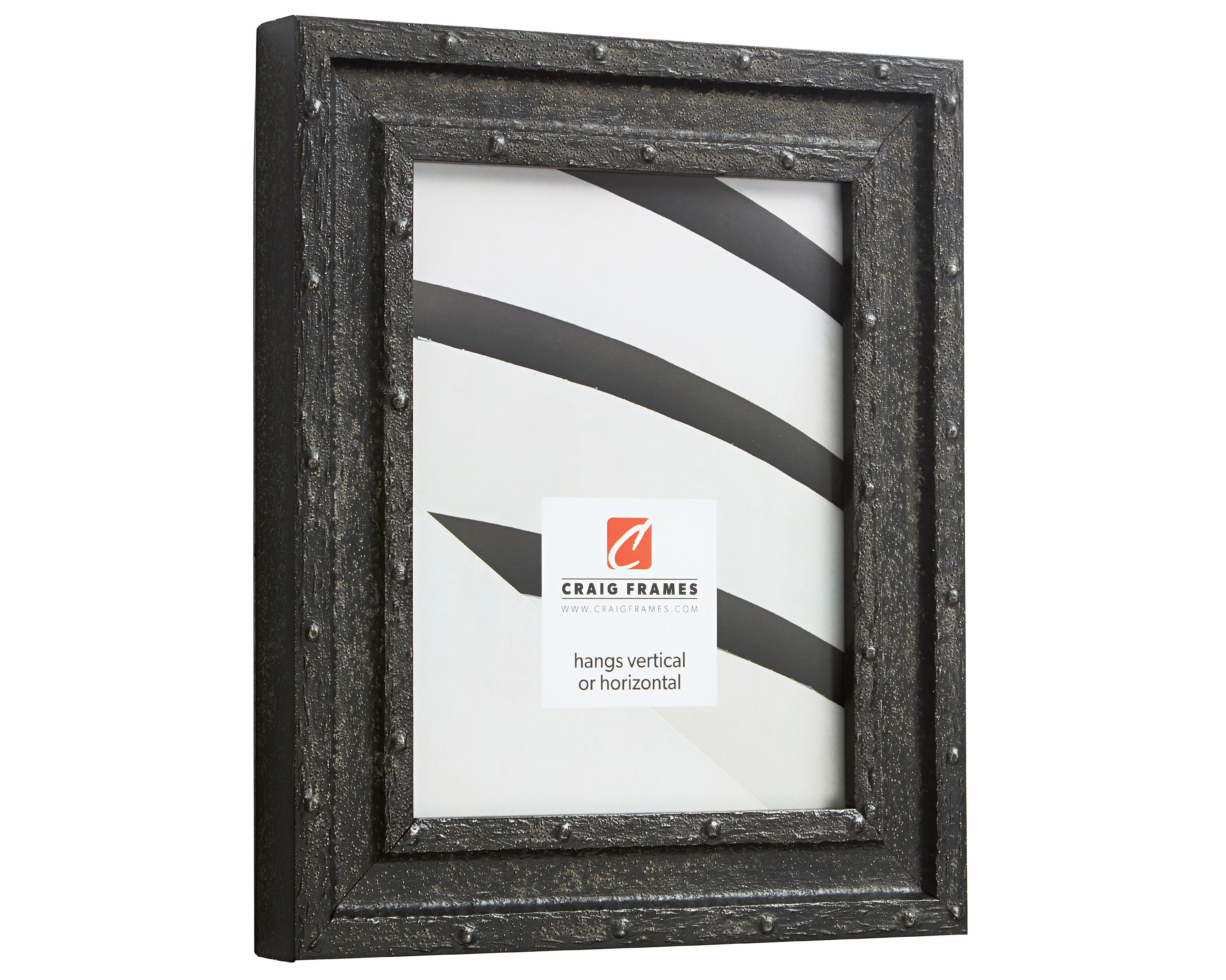 Nautilus Industrial Iron Black Picture Frame 2 Wide - Etsy